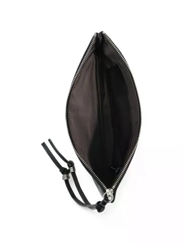 Bimba Y Lola Logo-plaque Leather Make-up Bag