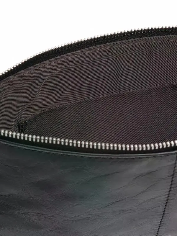 Bimba Y Lola Logo-plaque Leather Make-up Bag