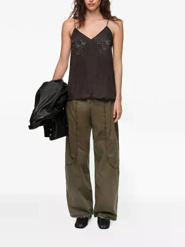 Bimba Y Lola Straight Top With Stones