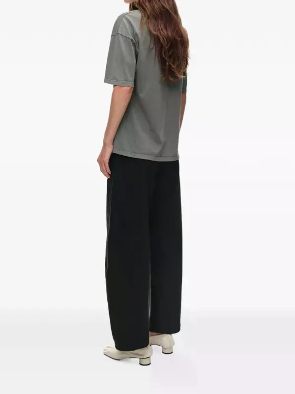 Bimba Y Lola Washed Black Chihuahua Logo T-shirt