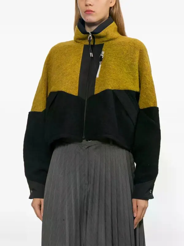 Toga Colour-block High-neck Jacket