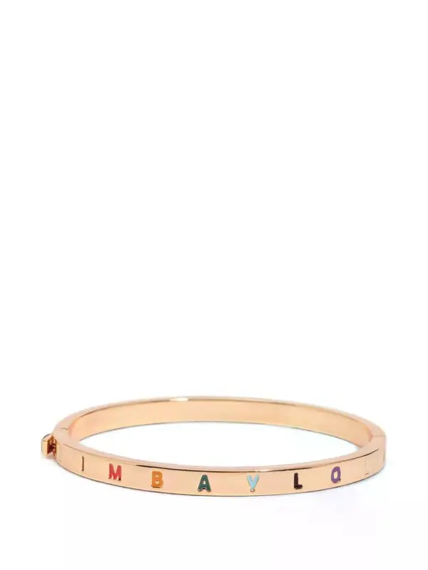 Bimba Y Lola Rigid Bracelet With Multicolored Logo