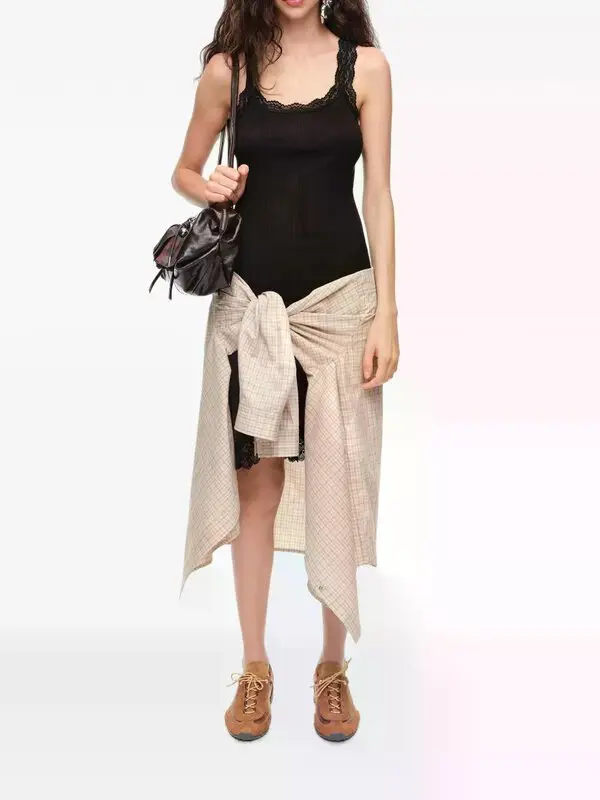 Bimba Y Lola Ribbed Top With Straps