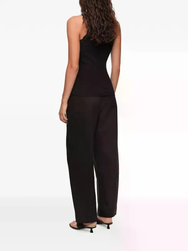Bimba Y Lola Barrel-pants With Decorative Stitching