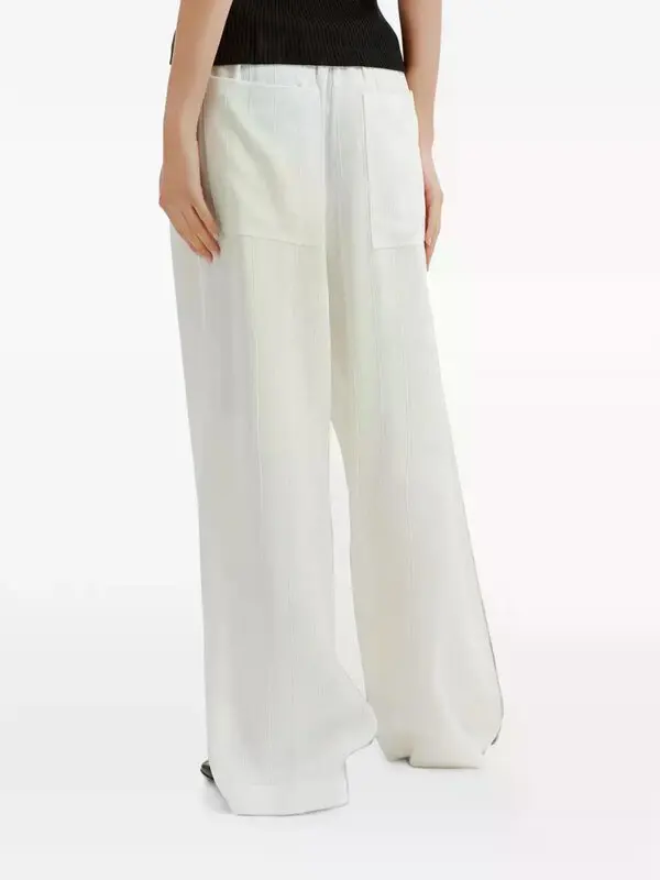 TOTEME Drawstring Wide-leg Trousers