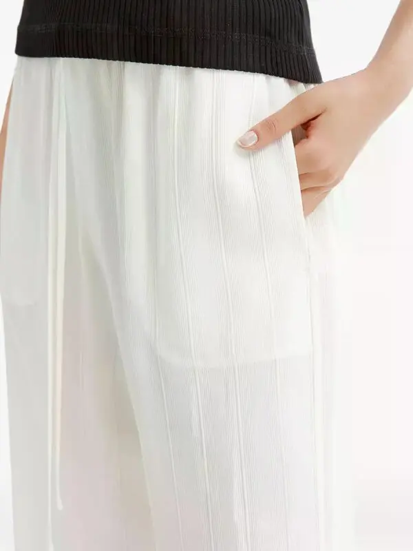 TOTEME Drawstring Wide-leg Trousers