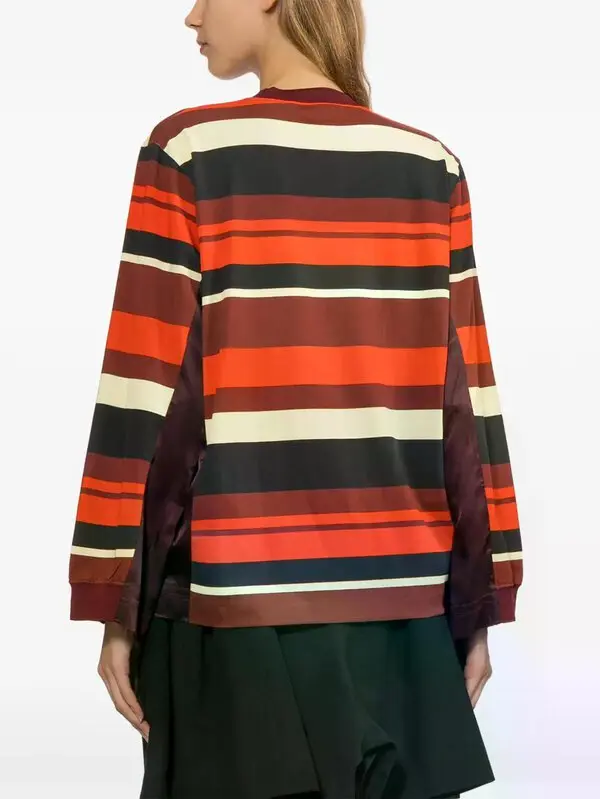 Toga Horizontal-stripe Long-sleeve T-shirt