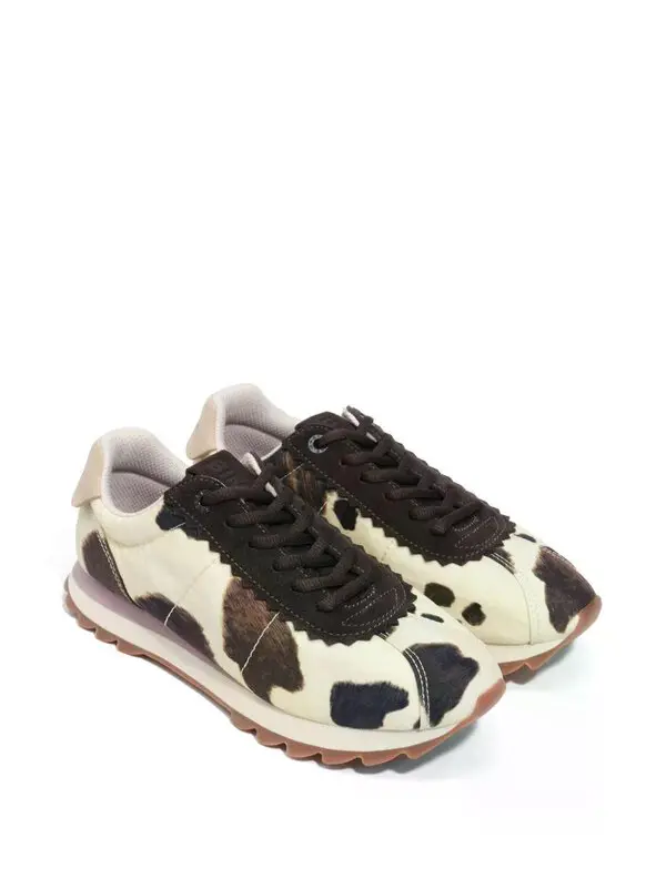 Bimba Y Lola Retro Ballet Flats With Pony-print