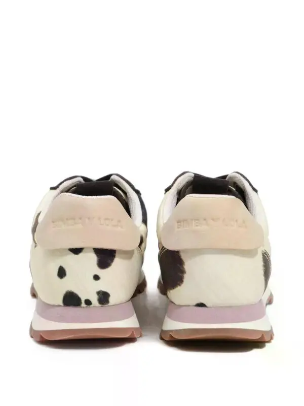 Bimba Y Lola Retro Ballet Flats With Pony-print