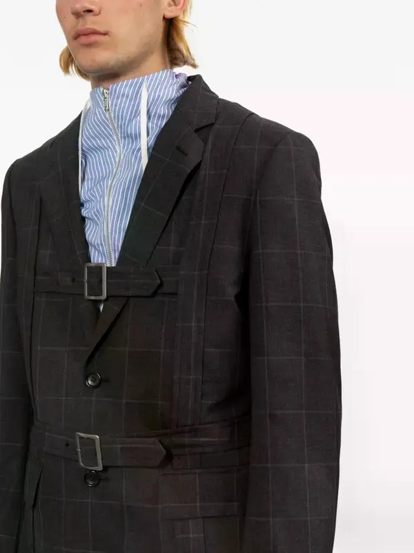 Comme Des Garçons Belted Blazer