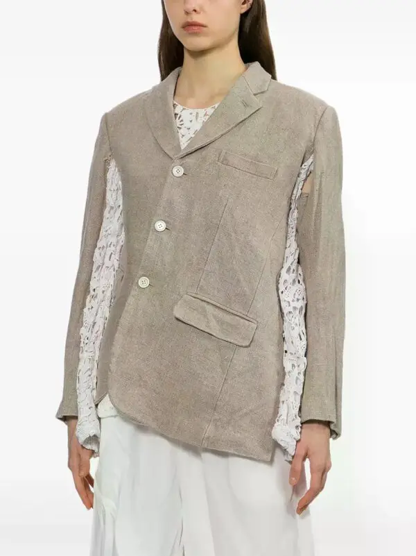 Comme Des Garçons Asymmetrical Blazer