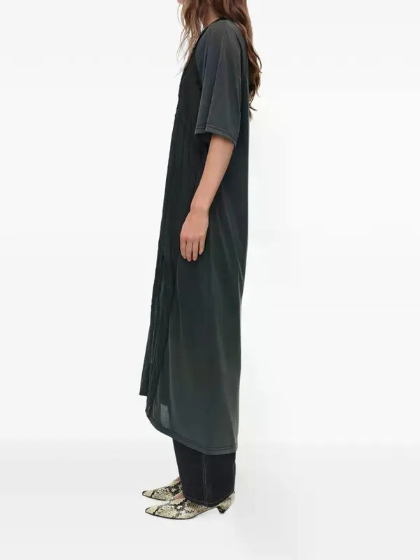 Bimba Y Lola Washed Dress With Lace Bodice