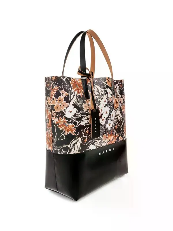 Marni Floral-print Tote Bag