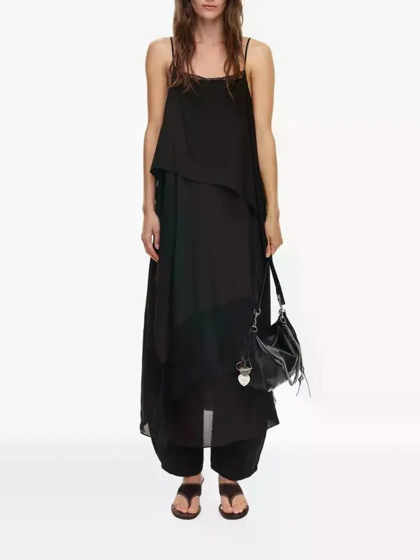 Bimba Y Lola Flowy Layered Dress
