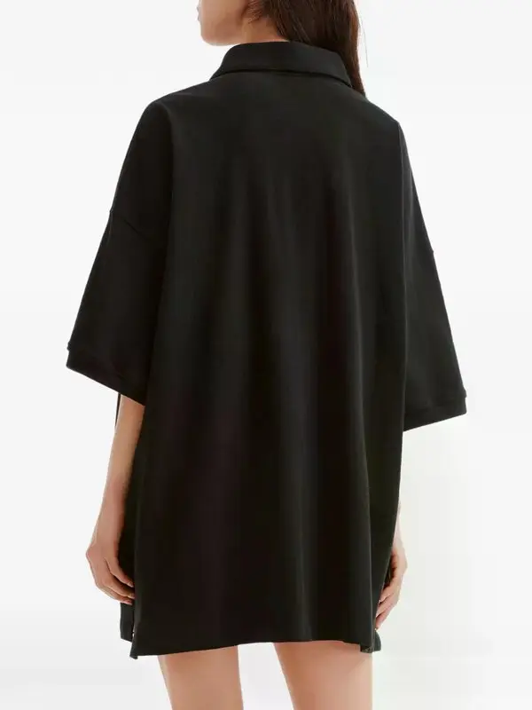 We11Done Logo-print Oversized Polo Shirt