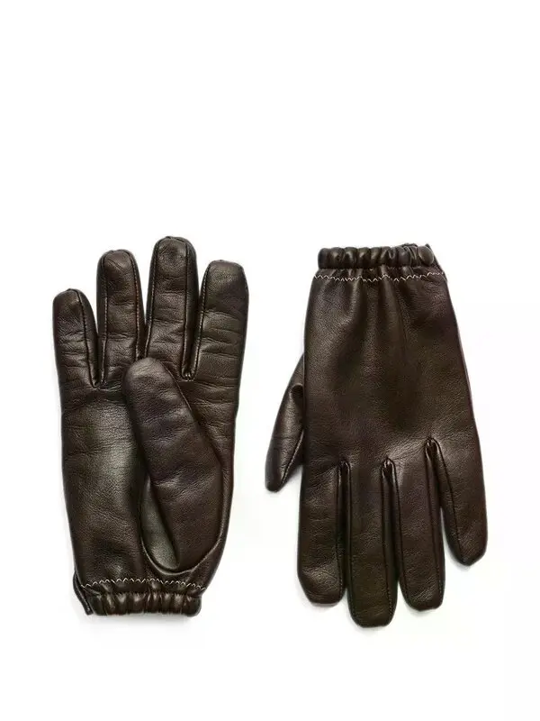 Our Legacy Rider Leather Gloves - Brown