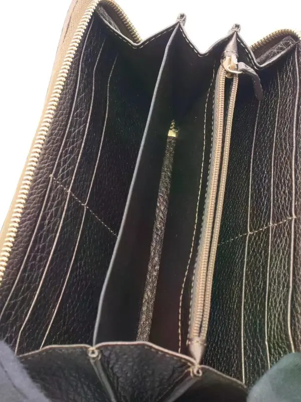 Gucci 2010s Diamante Bamboo Long Wallet