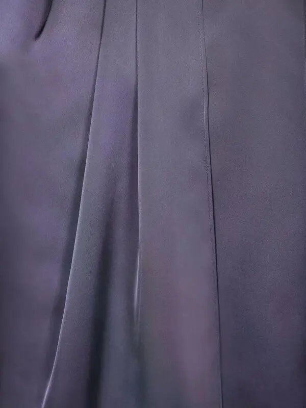 Emporio Armani Pleated Satin Top