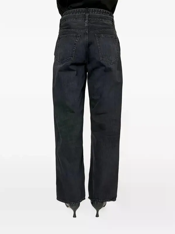 Sacai Belted Layered Jeans