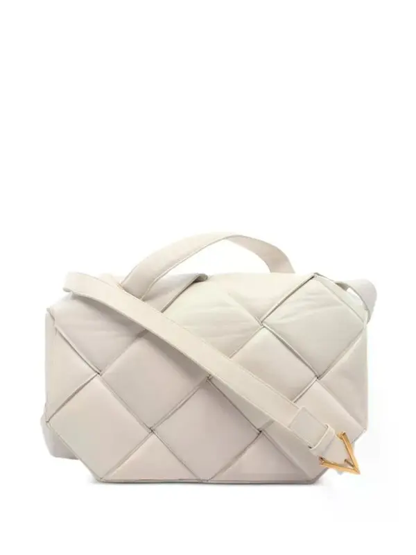 Bottega Veneta Maxi Intrecciato Shoulder Bag - Neutrals