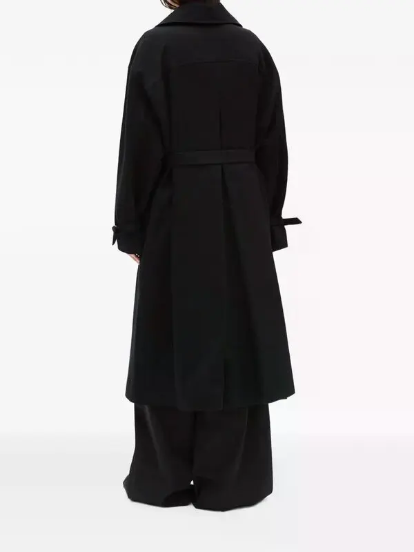 ANN DEMEULEMEESTER Double-breasted Belted Coat