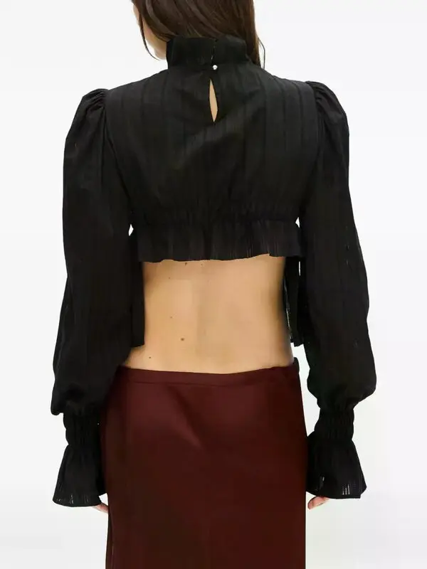 ANN DEMEULEMEESTER Ruffled-details Blouse