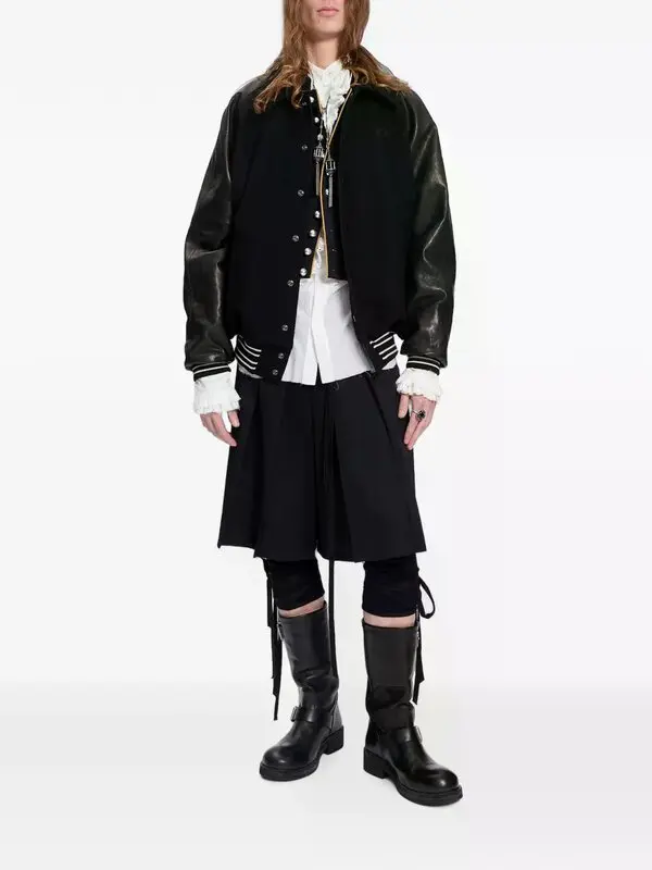 ANN DEMEULEMEESTER Pointelle-knit Trousers