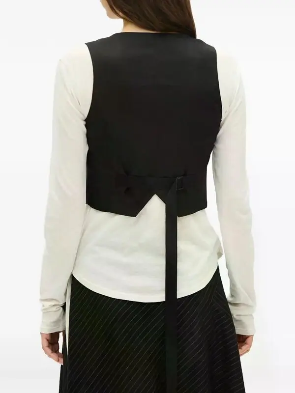 ANN DEMEULEMEESTER Button-front Waistcoat