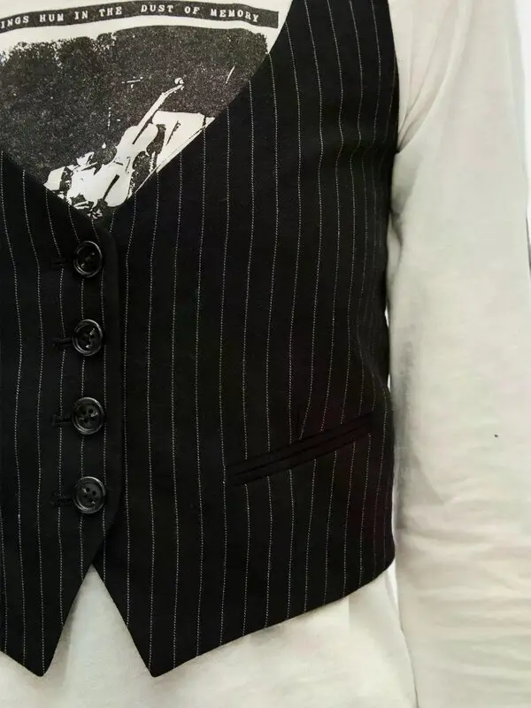 ANN DEMEULEMEESTER Button-front Waistcoat