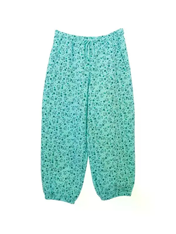 Ashley Williams Graphic-print Track Pants - Blue