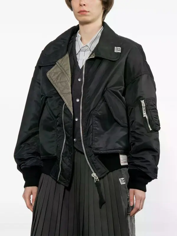 Mihara Yasuhiro Shifted Layer Flight Jacket