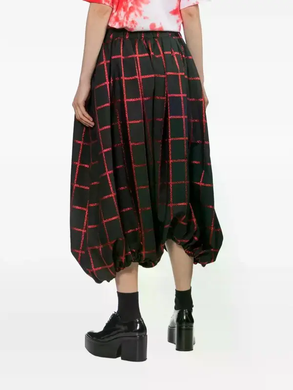Comme Des Garçons Checked Trousers