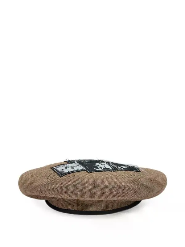 CA4LA X Andy Warhol Graphic-patch Beret