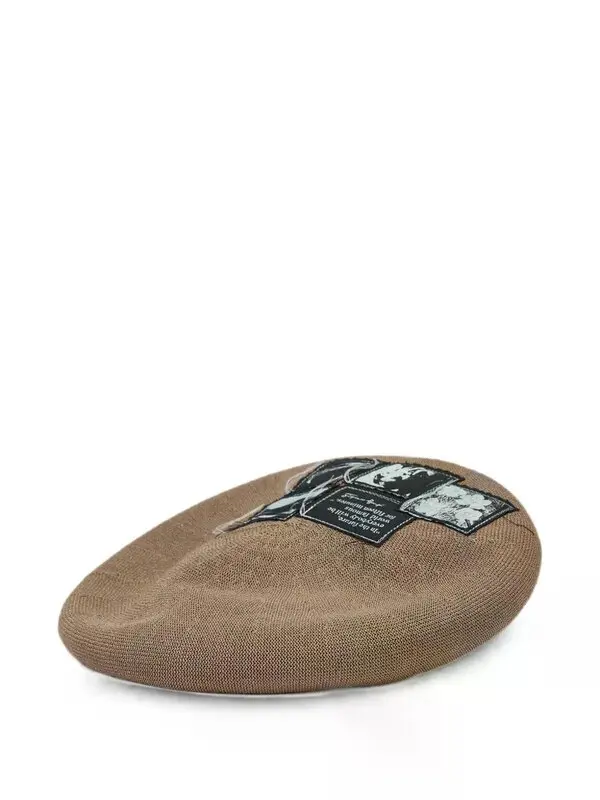 CA4LA X Andy Warhol Graphic-patch Beret