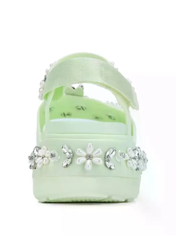 CROCS X Simone Rocha Soho Crystal-embellished Platform Sandals