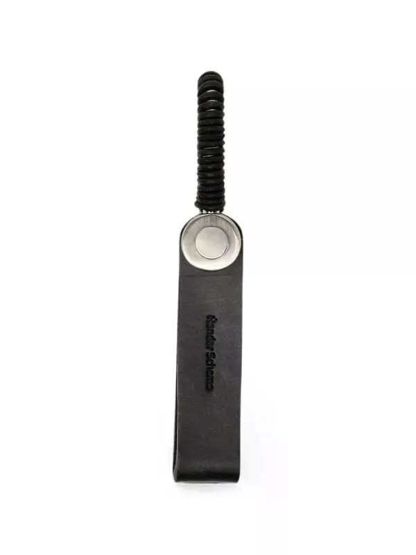 HENDER SCHEME Logo-debossed Leather Key Ring