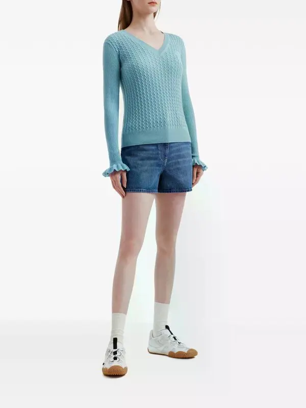 Valentino Garavani Embroidered Cashmere Jumper