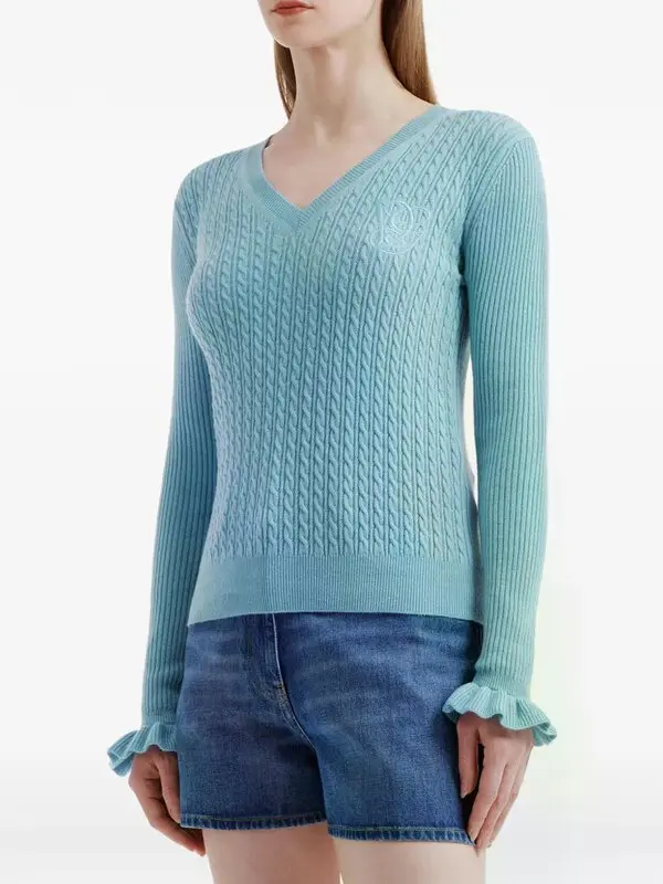 Valentino Garavani Embroidered Cashmere Jumper