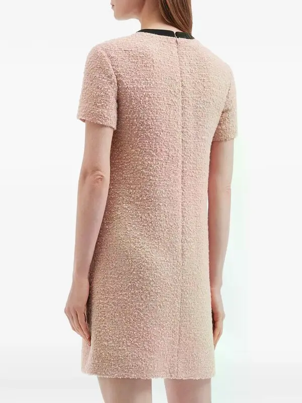 Valentino Garavani Short Dress In Curly Wool