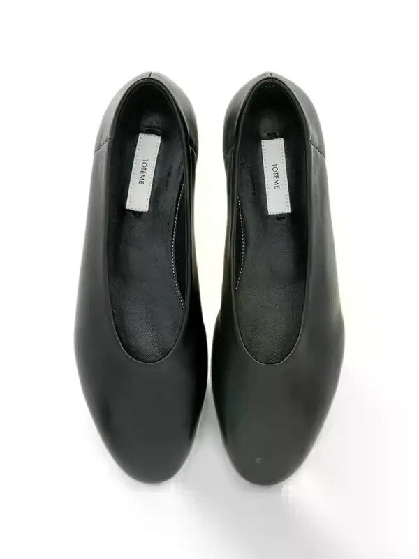 TOTEME Slip Nappa Ballerinas Desert