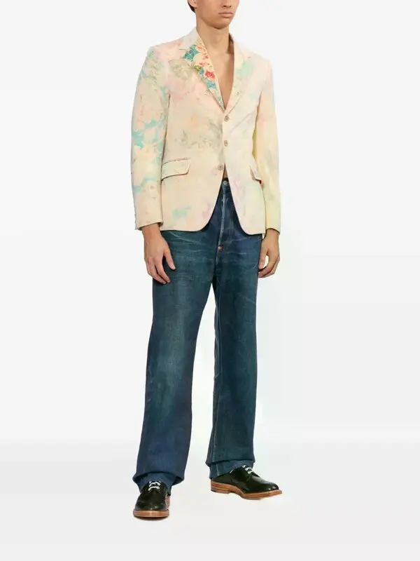 Junya Watanabe Floral-print Blazer