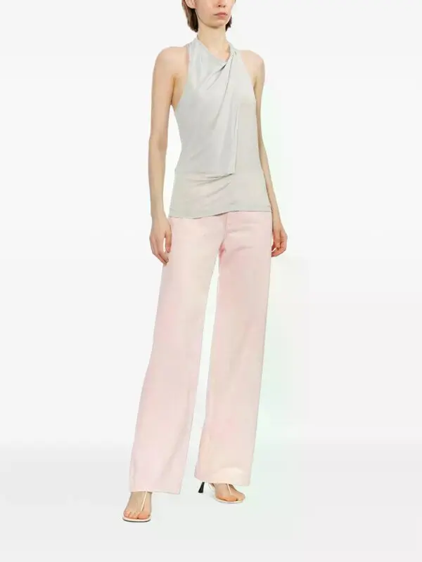 Helmut Lang Draped Halterneck Top