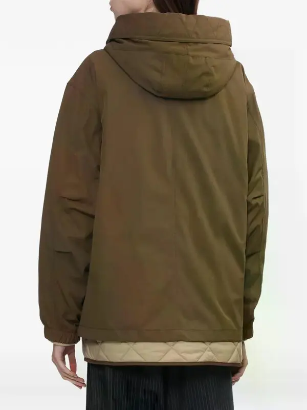 Rag & Bone Hooded Quilted-trim Jacket