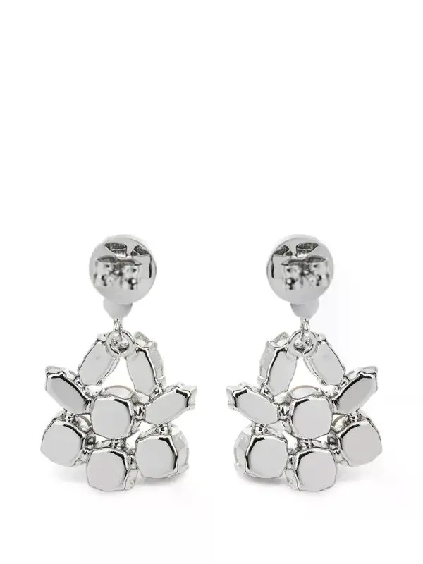 Simone Rocha Heartbloom Crystal-embellished Earrings