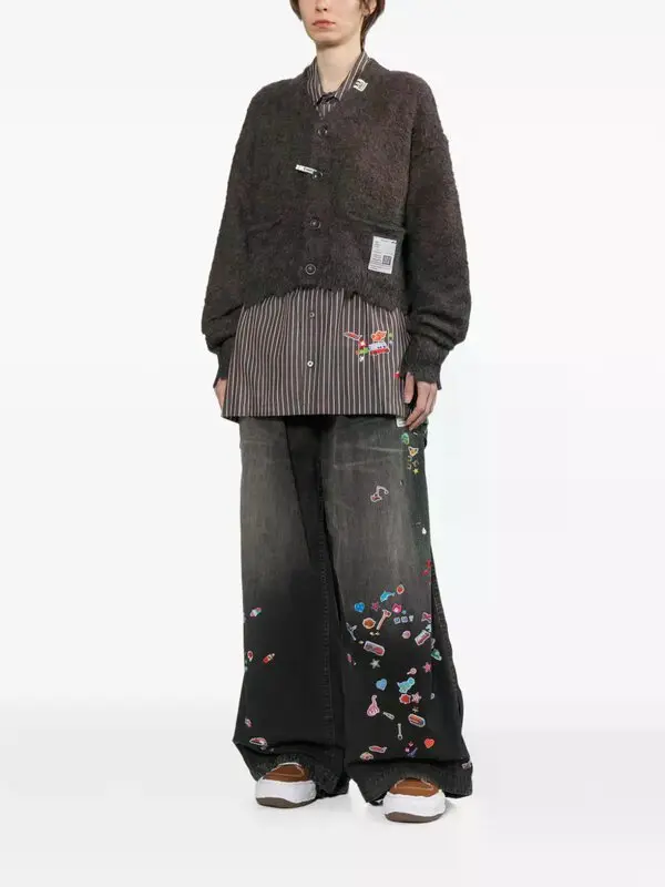 Mihara Yasuhiro Distressed Hem Sweater