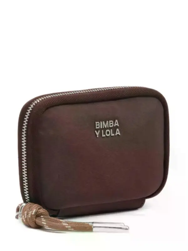 Bimba Y Lola Small Mocha Nylon Purse