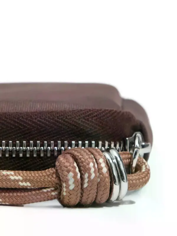 Bimba Y Lola Small Mocha Nylon Purse