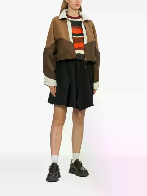 Toga Colour-block Panelled Jacket