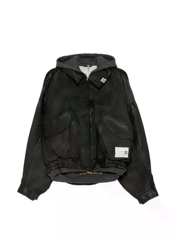 Mihara Yasuhiro Shifted-layer Coat Jacket