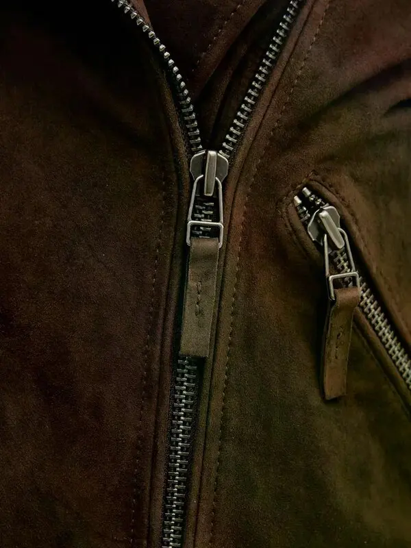 BLAUER. Zip-fastening Biker Jacket